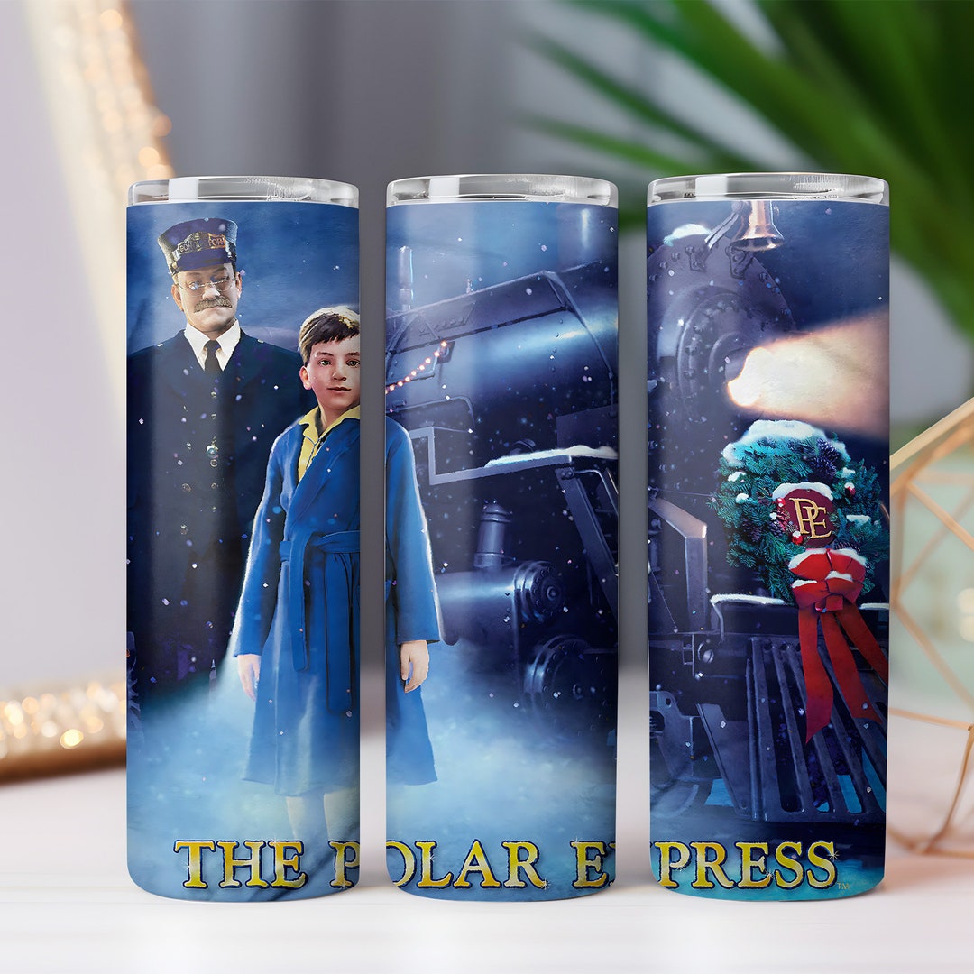 The Polar Express Tumbler Bundle Christmas Tumbler 20oz - Etsy Australia