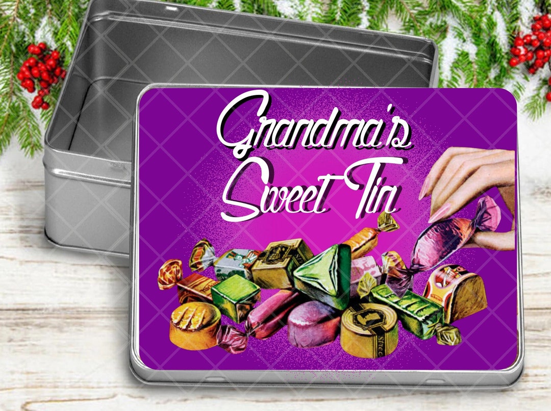 Personalised Quality Street Sweet Tin Any Text Can Be Added - Etsy UK