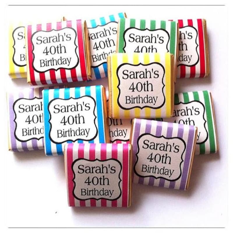 Personalised Sweets - Etsy UK