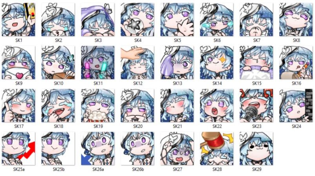 Wuthering Waves Shorekeeper Emotes - Etsy