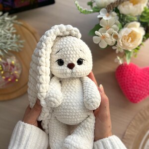 Crochet Banny Pattern PDF Tutorial. Amigurumi Bunny Plush. - Etsy