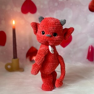 Сrochet Devil, Crochet Devil Pattern, Amigurumi Little Devil Pattern ...