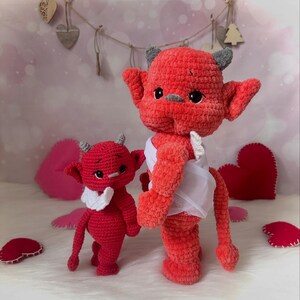Сrochet Devil, Crochet Devil Pattern, Amigurumi Little Devil Pattern ...