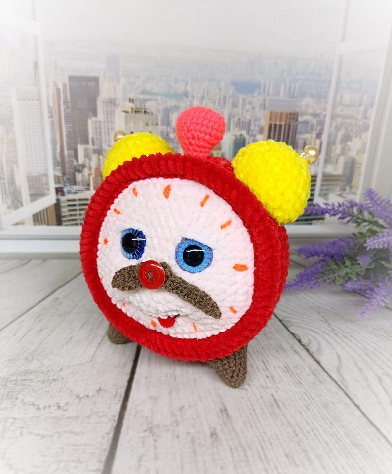 Amigurumi Crochet Clock Pattern Pdf in English - Etsy