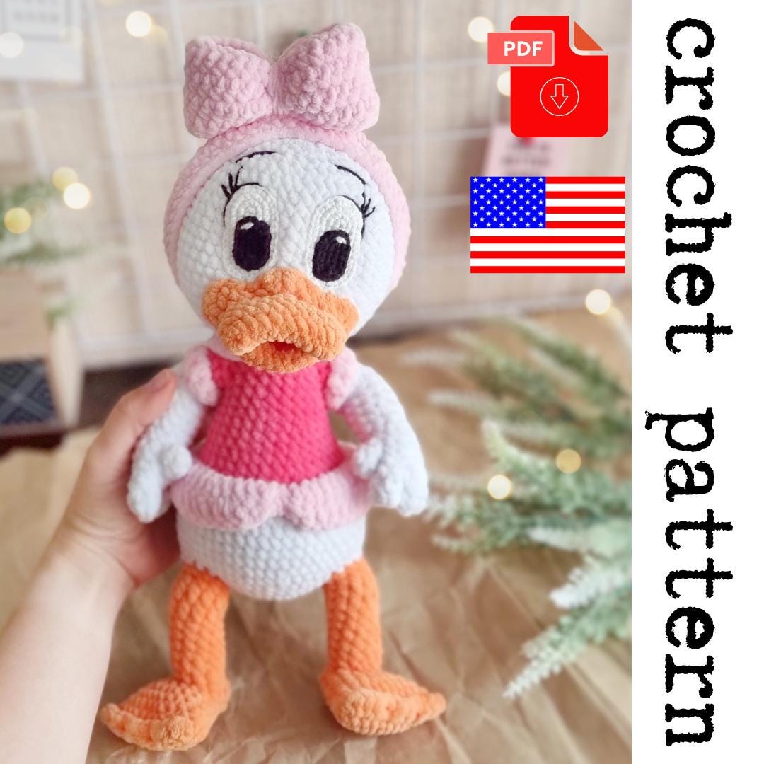 Plush Duck Crochet Pattern - Printable PDF - Etsy