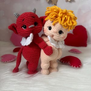 Сrochet Devil, Crochet Devil Pattern, Amigurumi Little Devil Pattern ...
