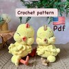 Crochet Birds, Crochet Birds Pattern, Amigurumi Bird Pattern Pdf in ...