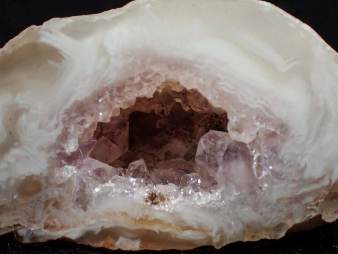 Amethyst Occo Geode From Brazil. Small. Ocho. Oco. Polished. Purple ...