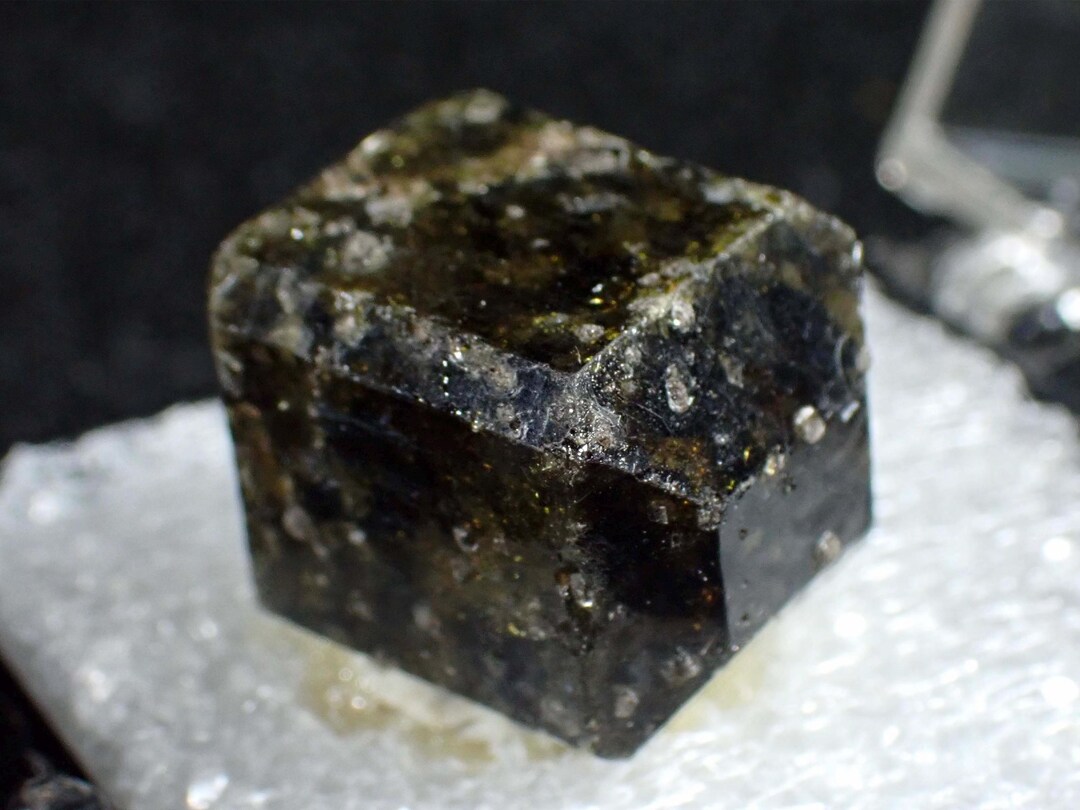 Siberian Vesuvianite Crystal From Russia. Green. Raw. Rough. Idocrase ...