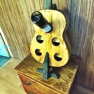 GUITAR WINE RACK - Etsy UK