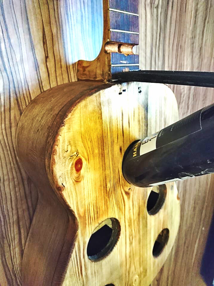 GUITAR WINE RACK - Etsy UK