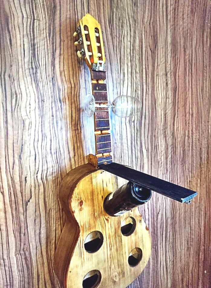 GUITAR WINE RACK - Etsy UK
