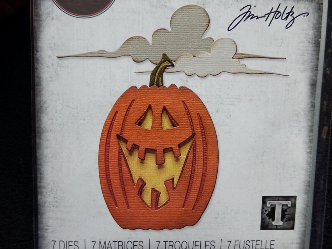 Tim Holtz 2023 Halloween Sizzix Die - Pumpkin - Layered Pumpkin - NEW ...