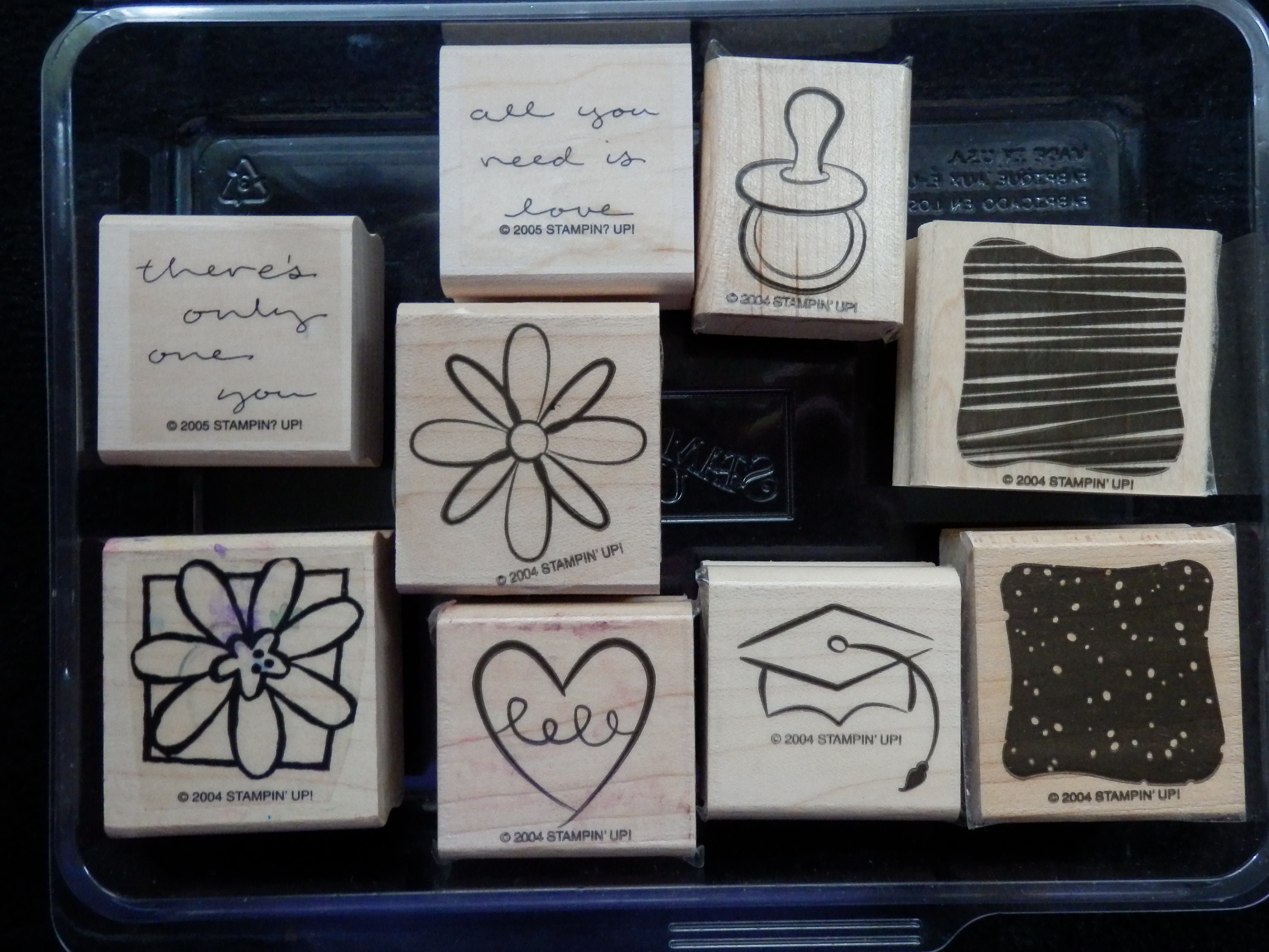 Stampin up - Two Step Stamps - Flower - Tree - Leaf - Butterfuly ...