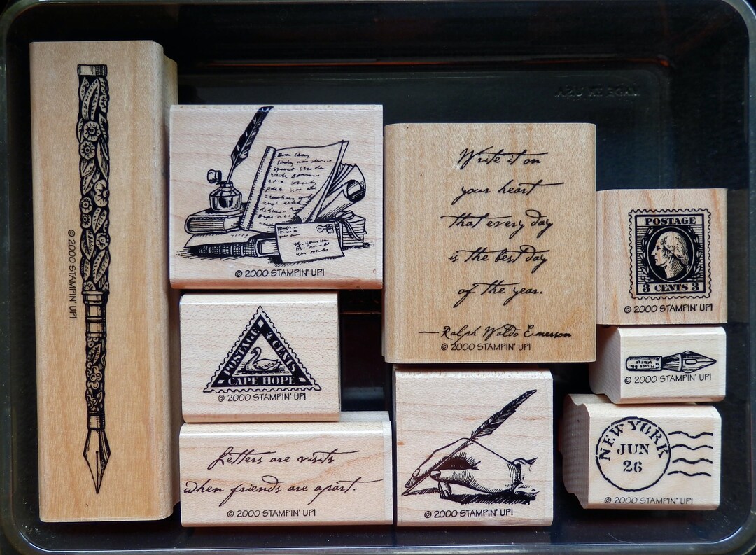 Letters From Friends ~ Stampin Up! ~ Vintage Items~ Pen - Stamps - 2000 ...