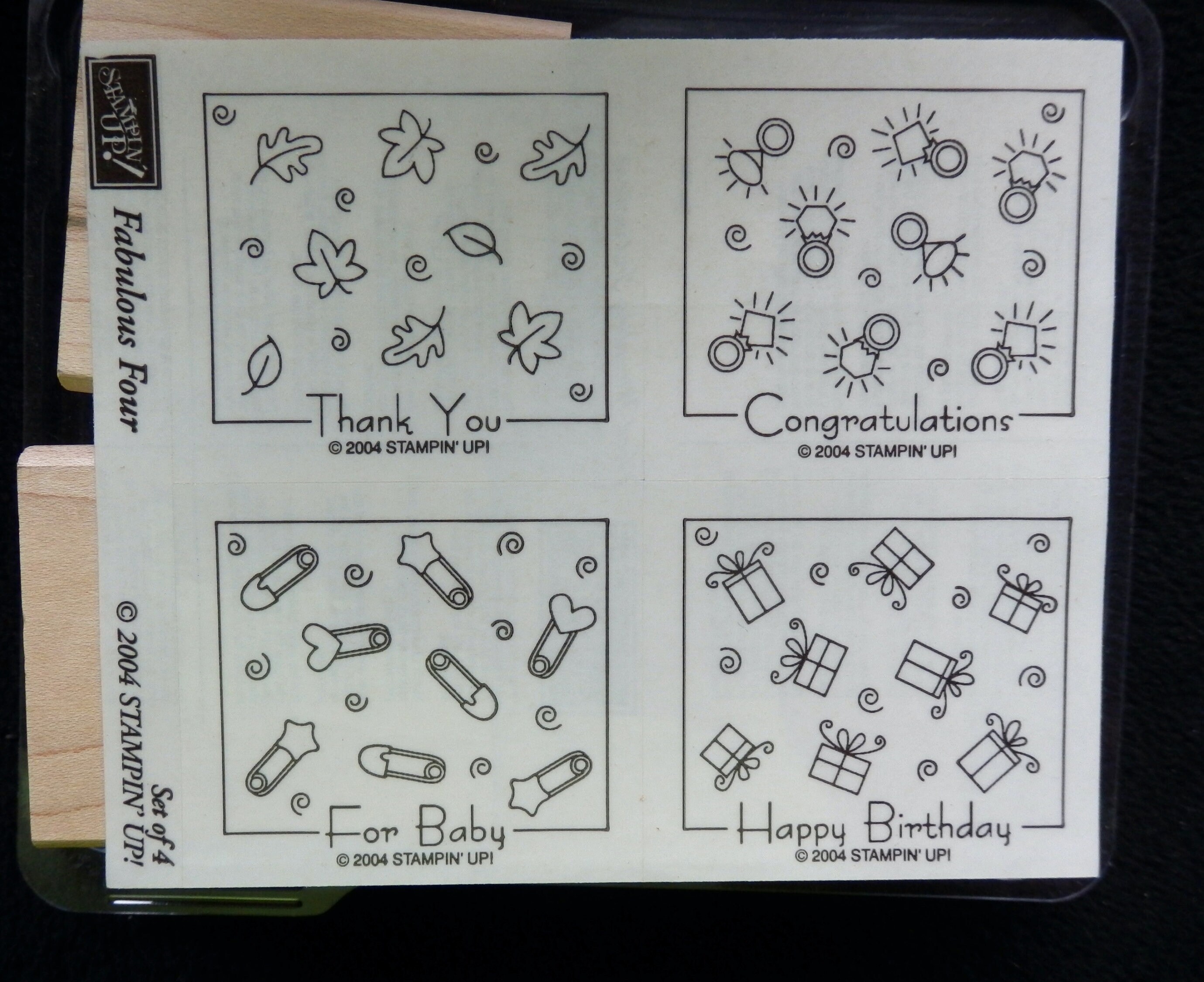 Mini Messages Two Step Stampin' Stampin Up Friend - Etsy