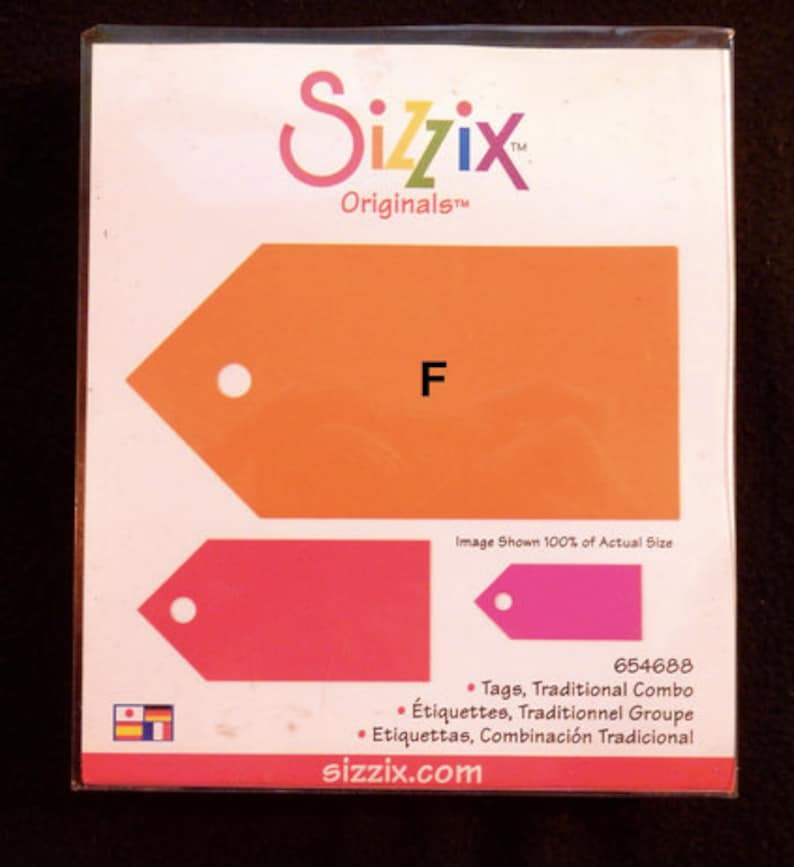 Sizzix Dies - Bigz Dies - Cutting Plates - Cuttlebug - Assorted - You ...