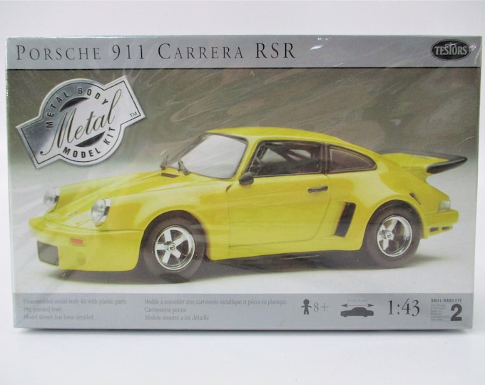 Testors Porsche 911 Carrera RSR Metal Model Kit MK1590 - Etsy