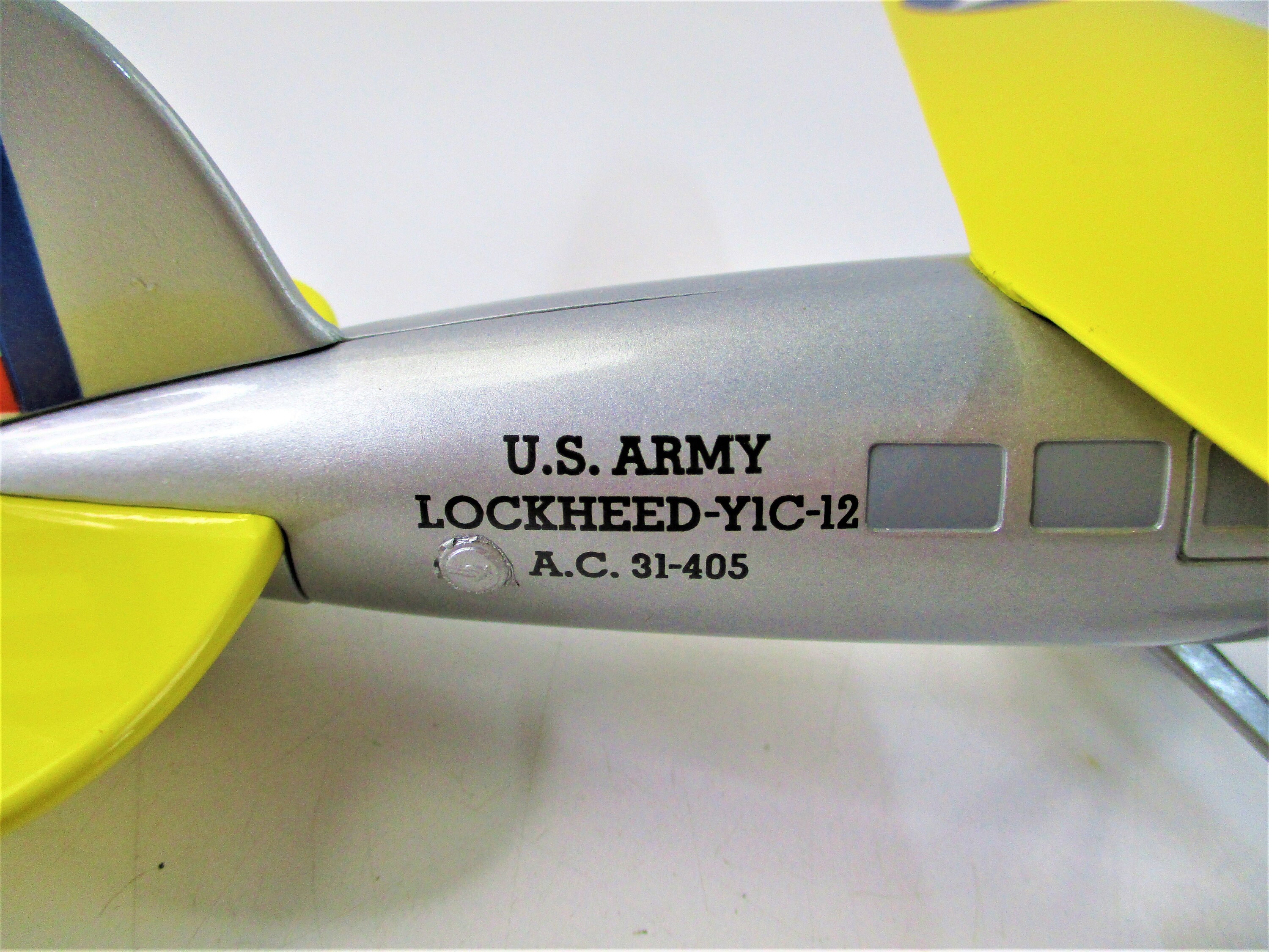 1992 U.S. Army Air Corps Lockheed Vega Diecast Metal Collector Series ...