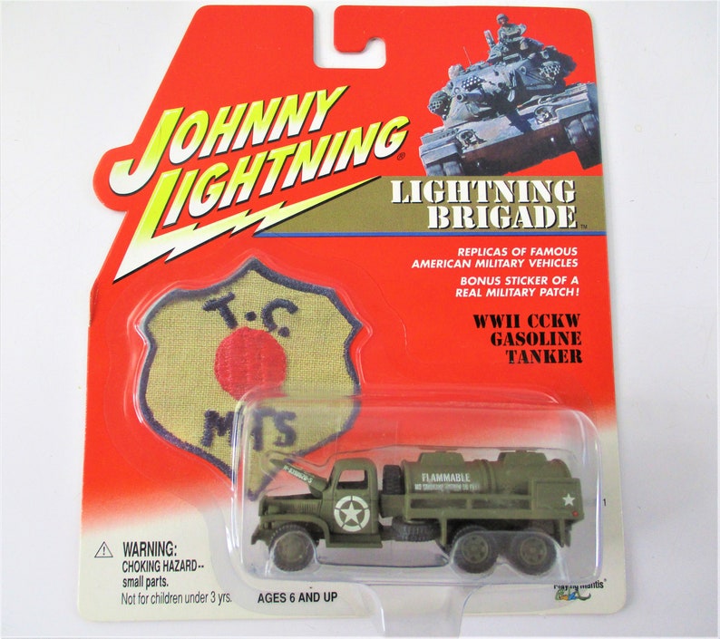 2000 Johnny Lightning Lightning Brigade WWII CCKW Gasoline Tanker ...