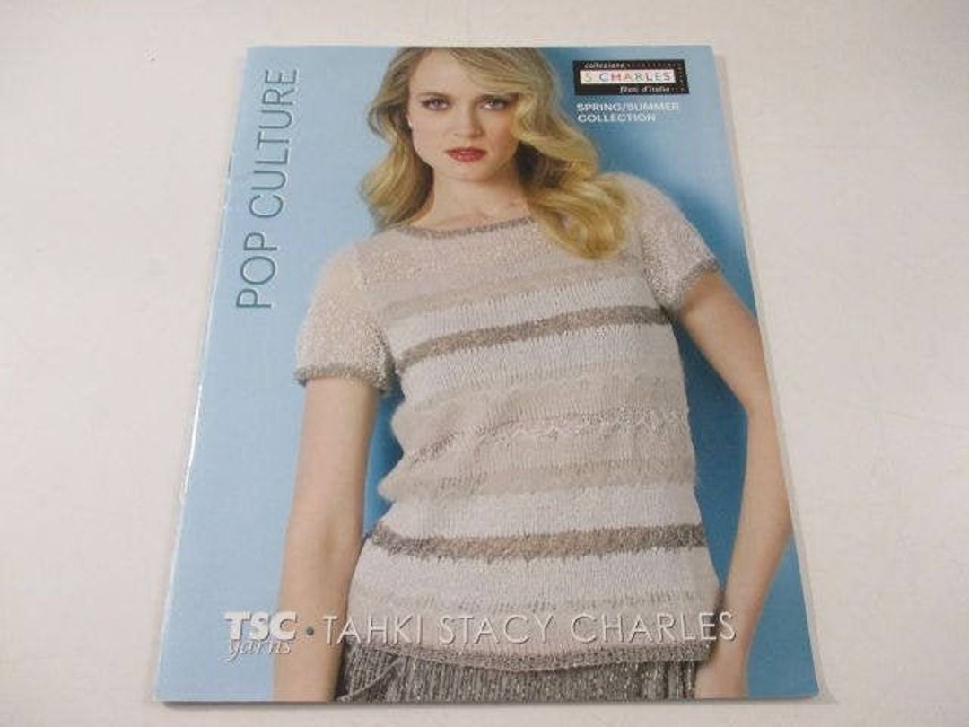 Stacy Charles Yarns Pop Culture Knitting Pattern Book BK016 - Etsy