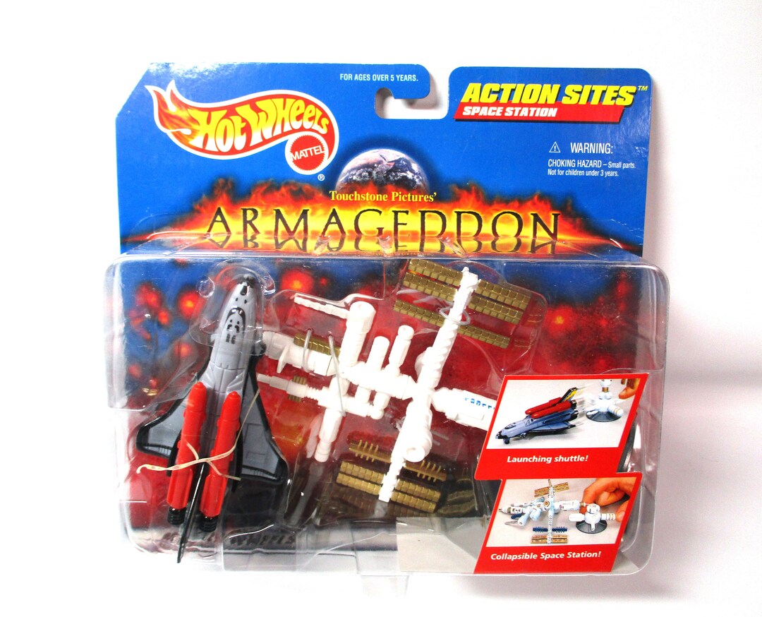 Hot Wheels Armageddon Action Sites Space Station TS2290 - Etsy