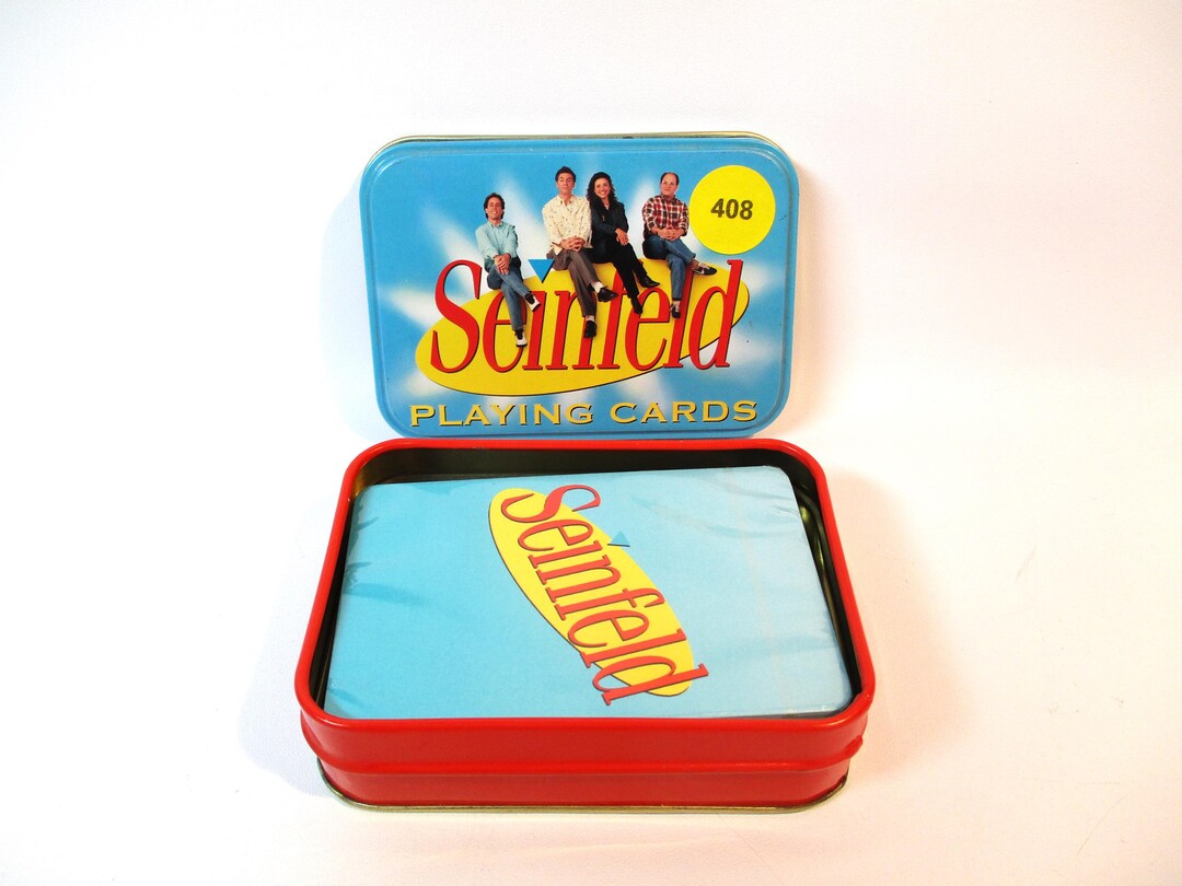 Seinfeld Playing Cards in Collectible Tin TC2982 - Etsy