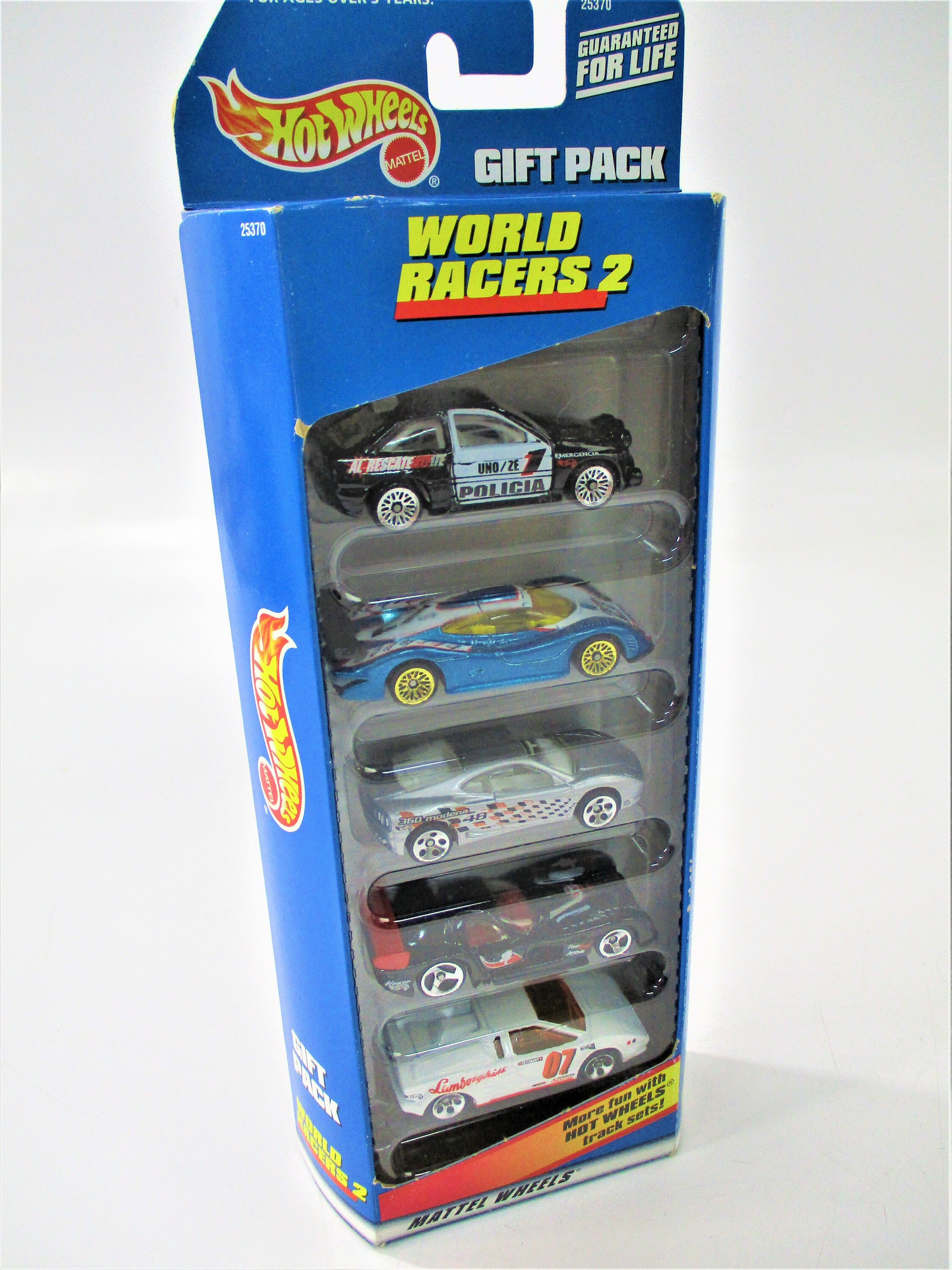 Hot Wheels 1998 World Racers 2 Five Car Gift Pack TC1066 - Etsy