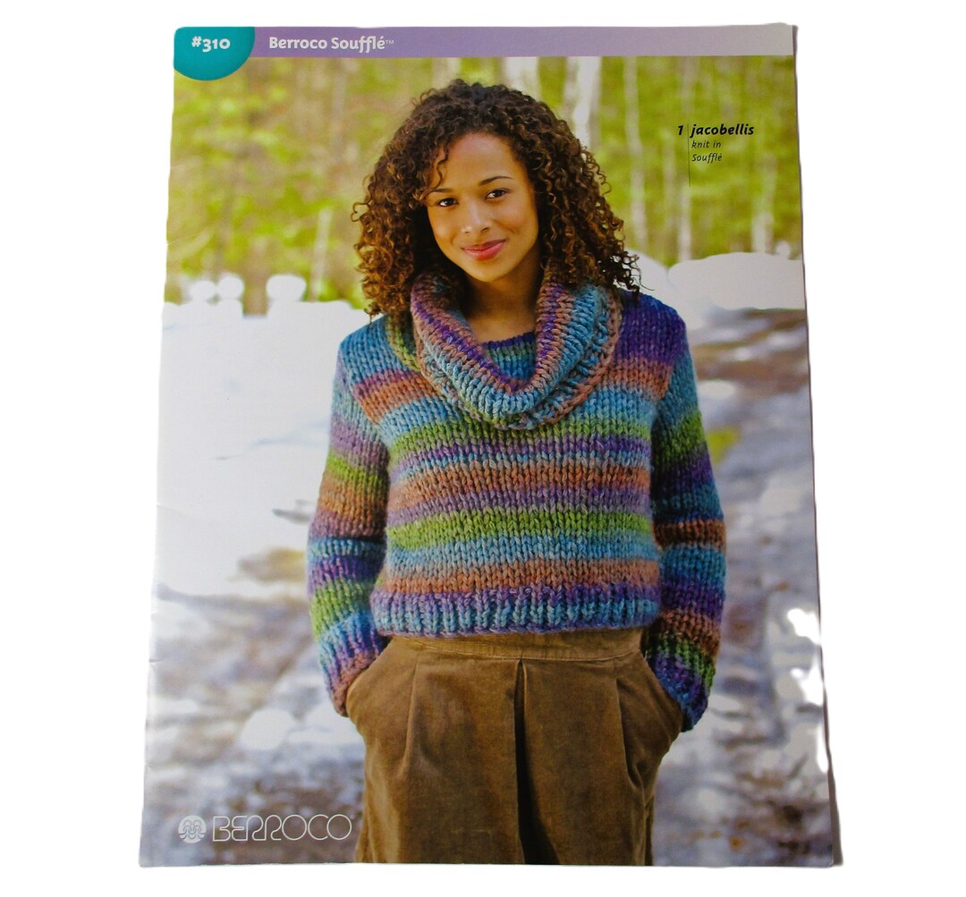 Berroco Souffle Knitting Pattern Book BK2486 - Etsy