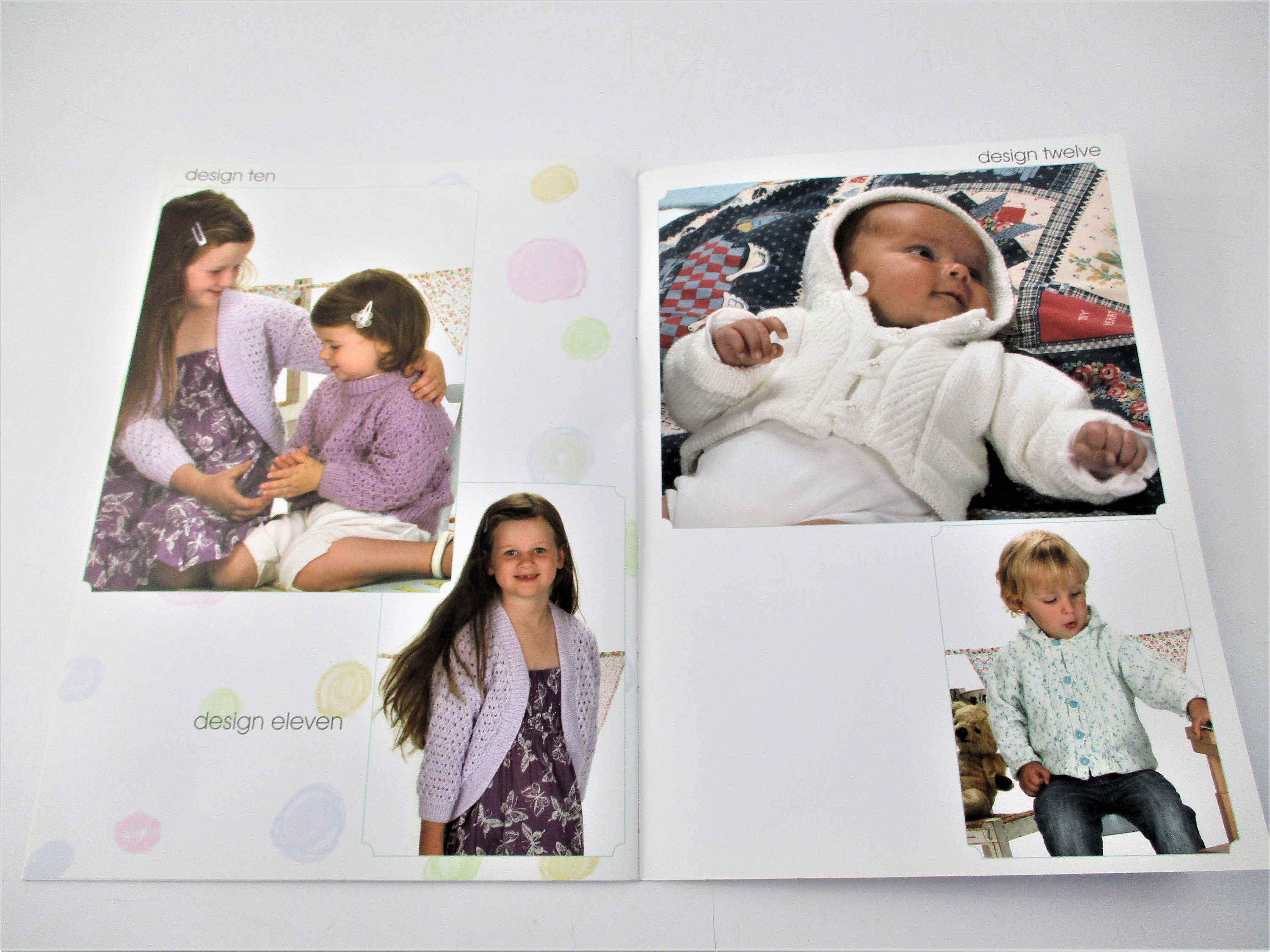 Peter Pan Yarn Twelve Designs for Newborns and Children Pattern Book ...