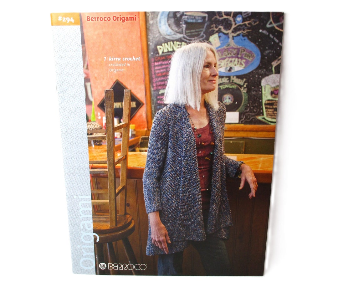 Berroco Origami Knit and Crochet Pattern Book BK2700 - Etsy