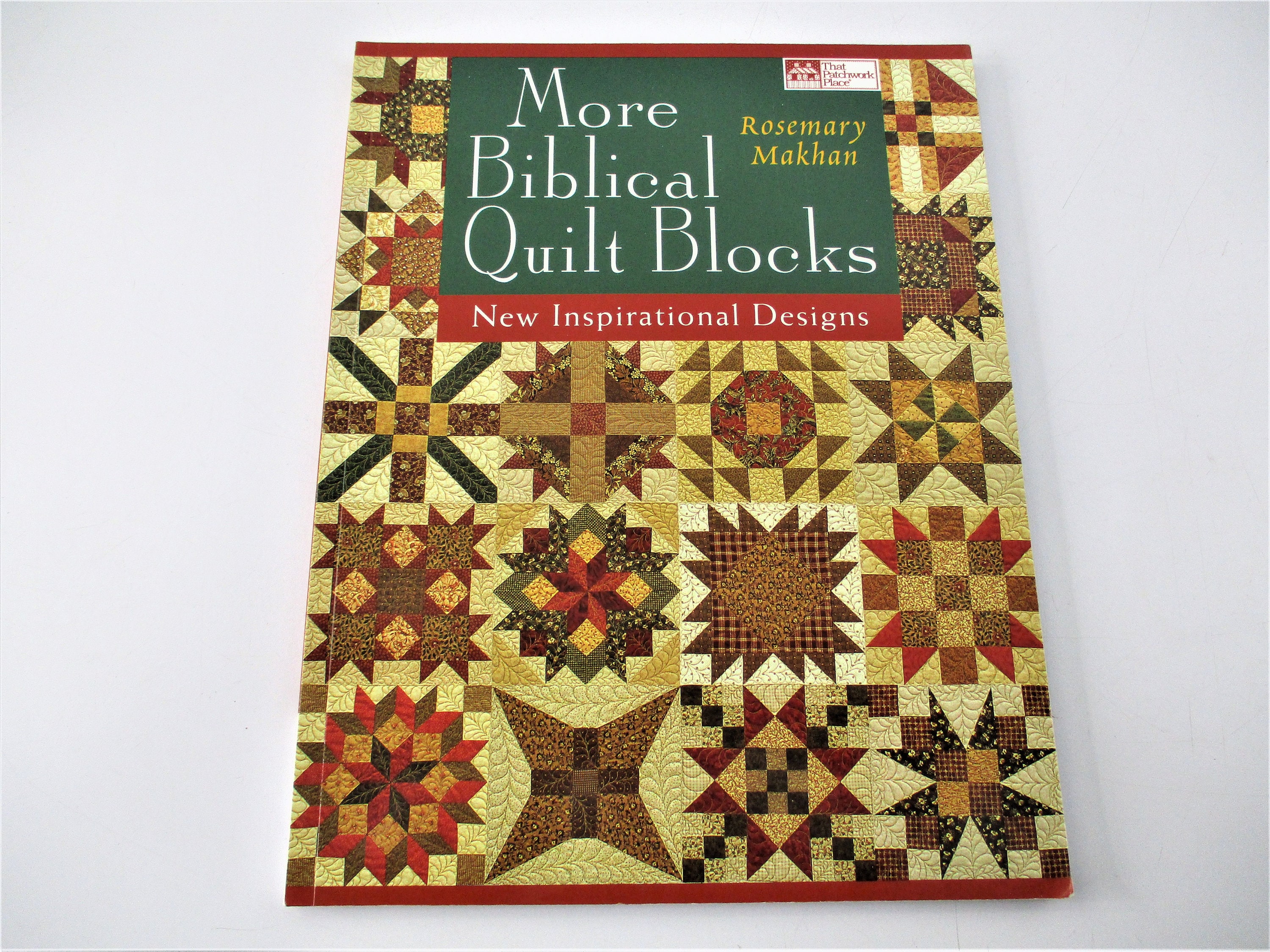More Biblical Quilt Blocks New Inspirational Designs Softback Pattern ...
