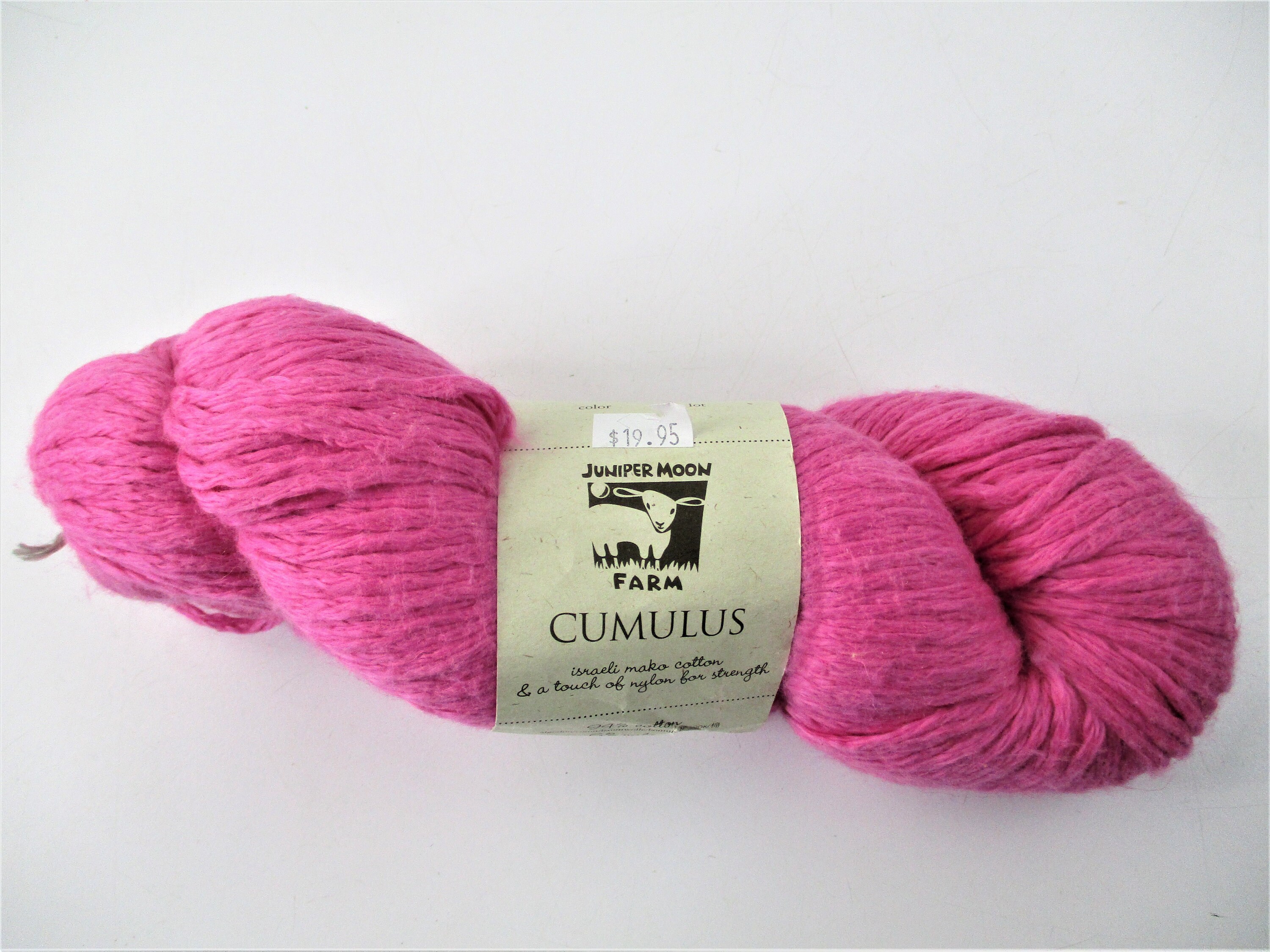 Craft Supplies & Tools Yarn Juniper Moon Farm Cumulus pink cotton yarn ...
