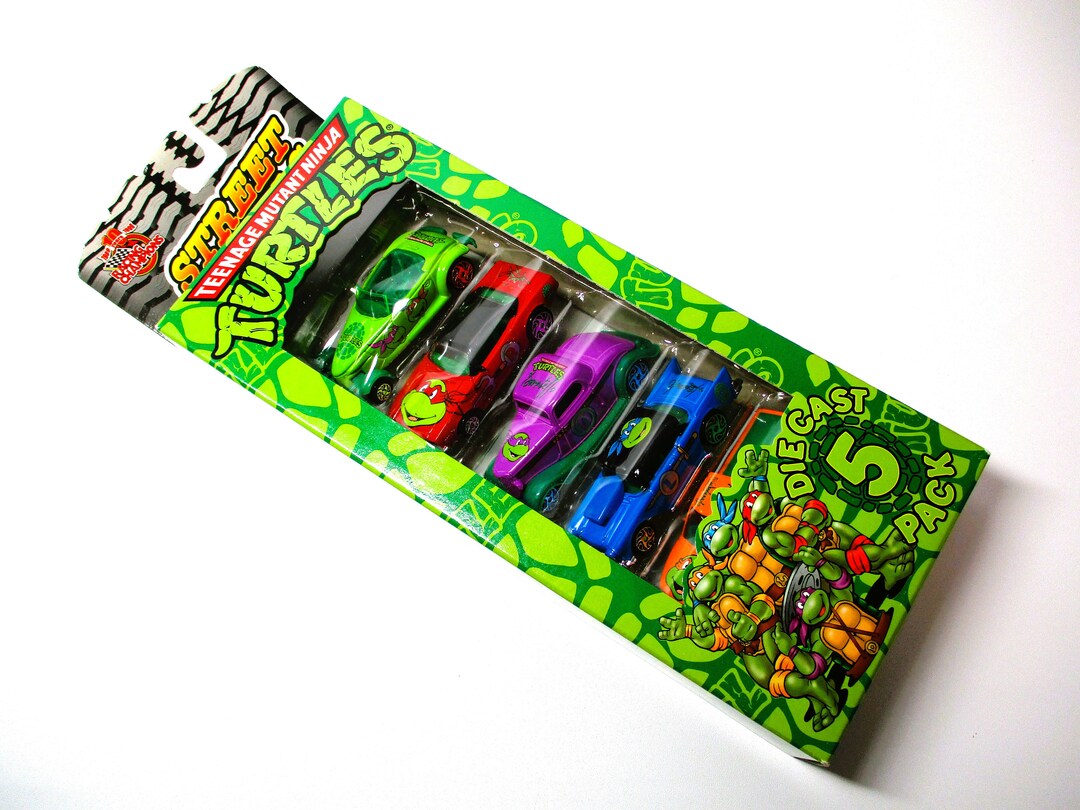 Racing Champions Teenage Mutant Ninja Turtles Street Wheels Five Pack ...