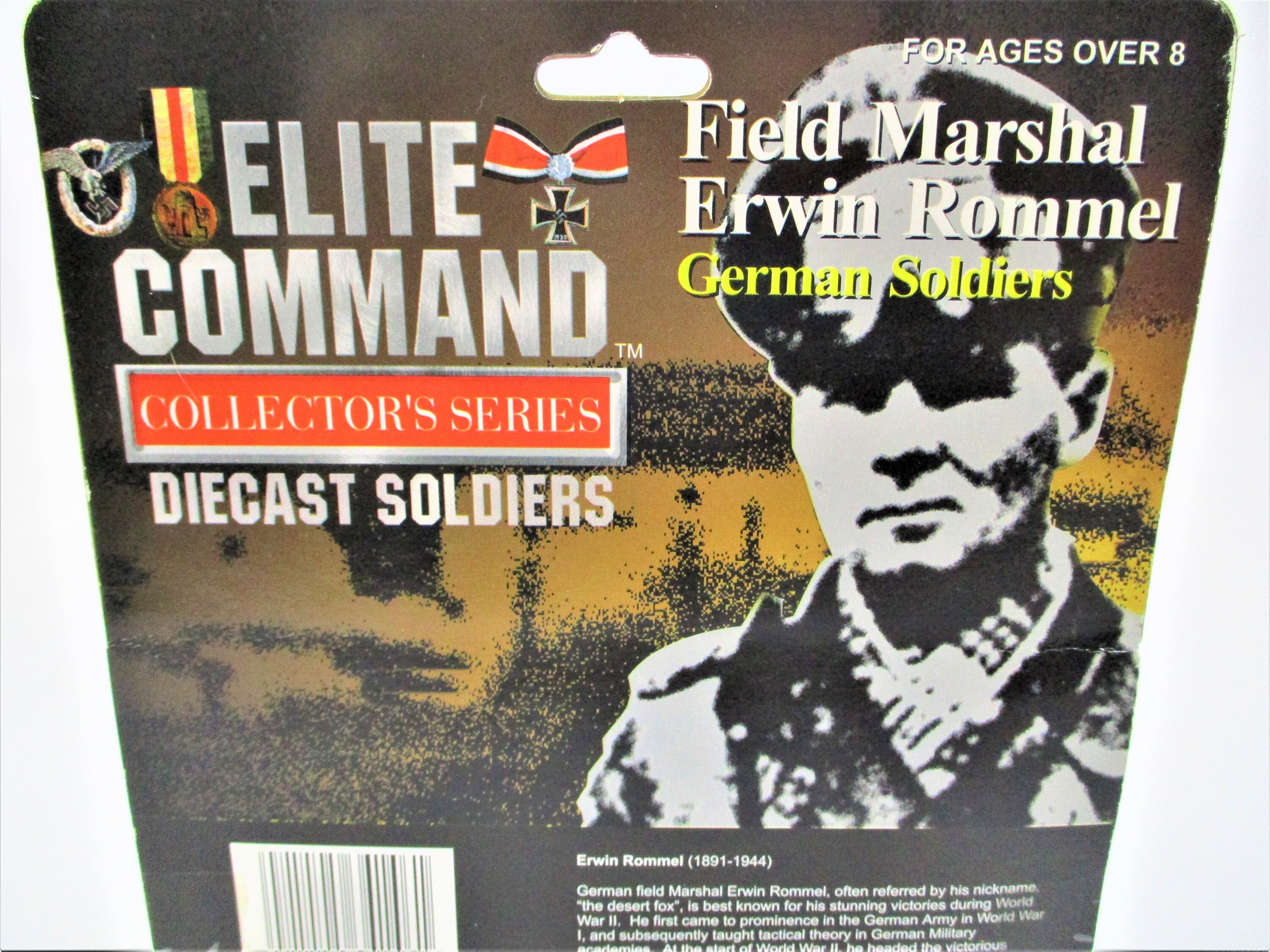 Elite Command Field Marshal Erwin Rommel and German Soldiers Toy Set ...
