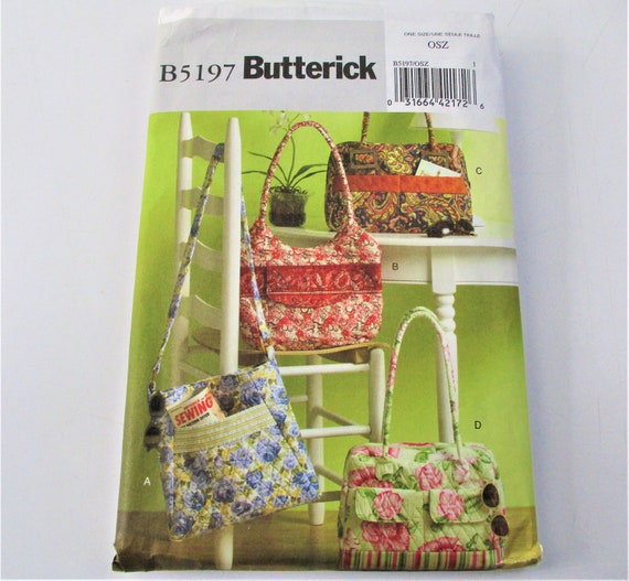 Butterick Bags One Size Sewing Pattern PT803 - Etsy