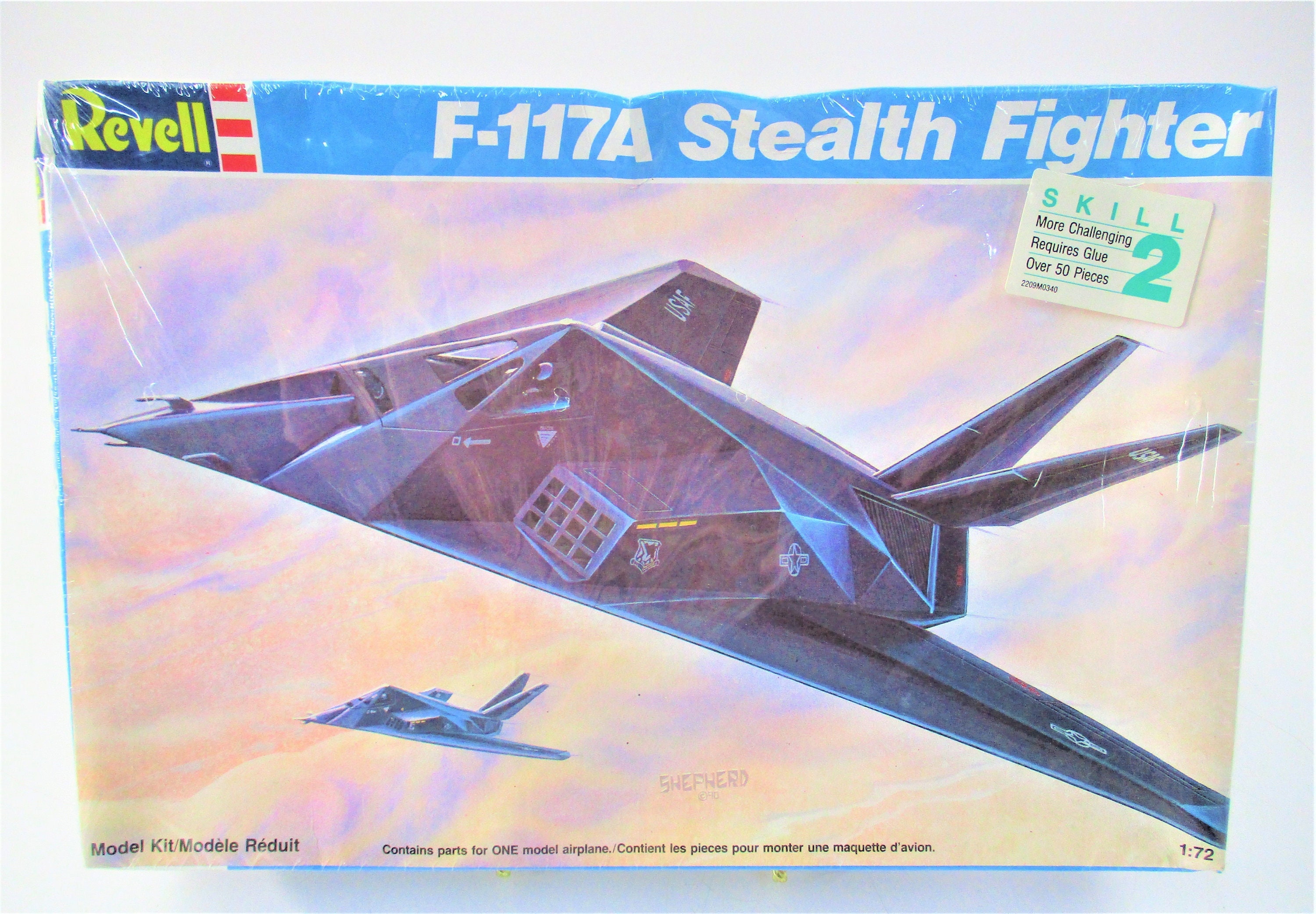 Revell F-117A Stealth Fighter Model Airplane Kit MK1026 - Etsy