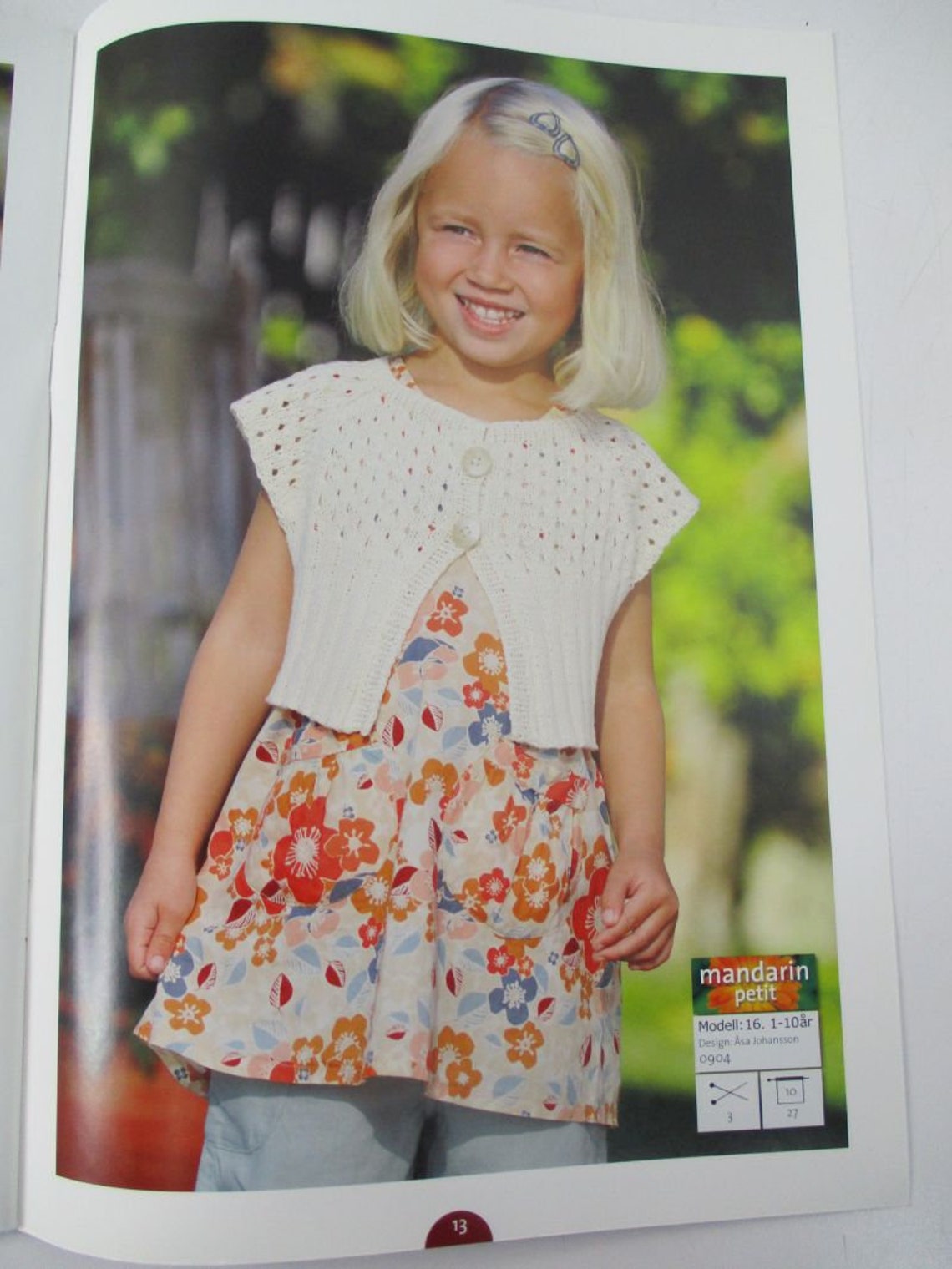 Sandnes Garn Mandarin Barn Knitting Pattern Book BK498 - Etsy