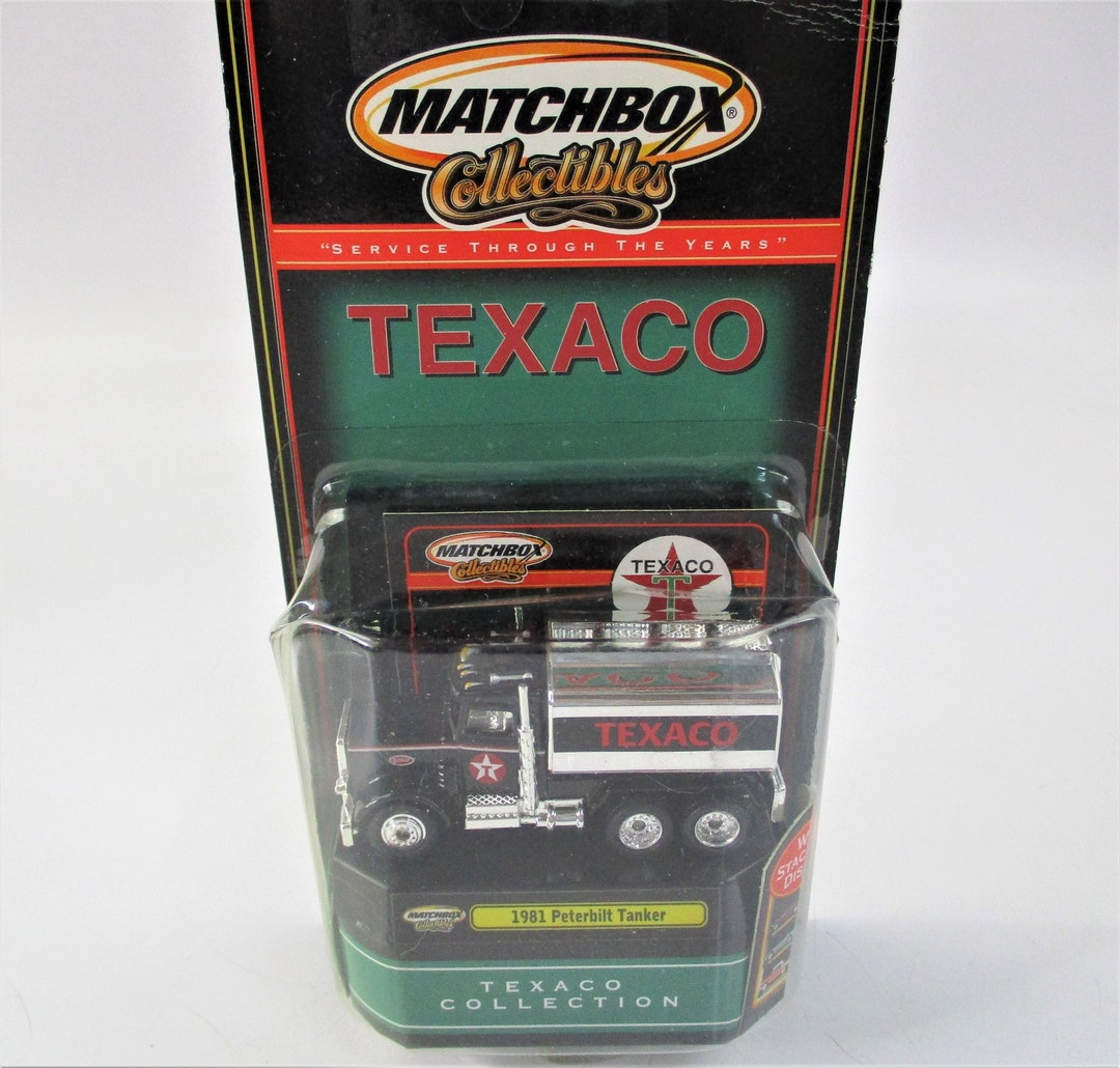 Mattel 2000 Matchbox Collectibles Texaco 1981 Peterbilt Tanker TT1111 ...