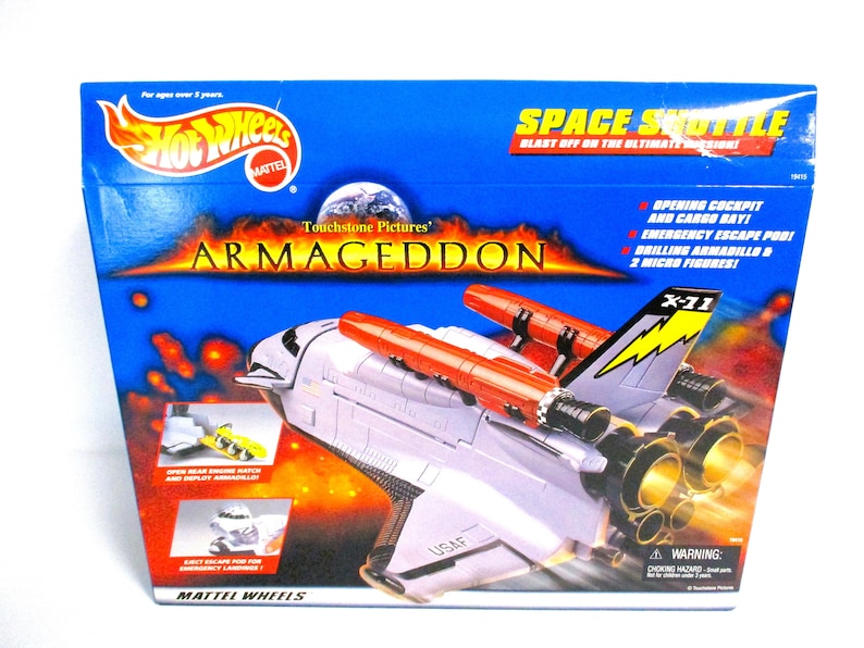 Hot Wheels Armageddon Space Shuttle TC2316 - Etsy