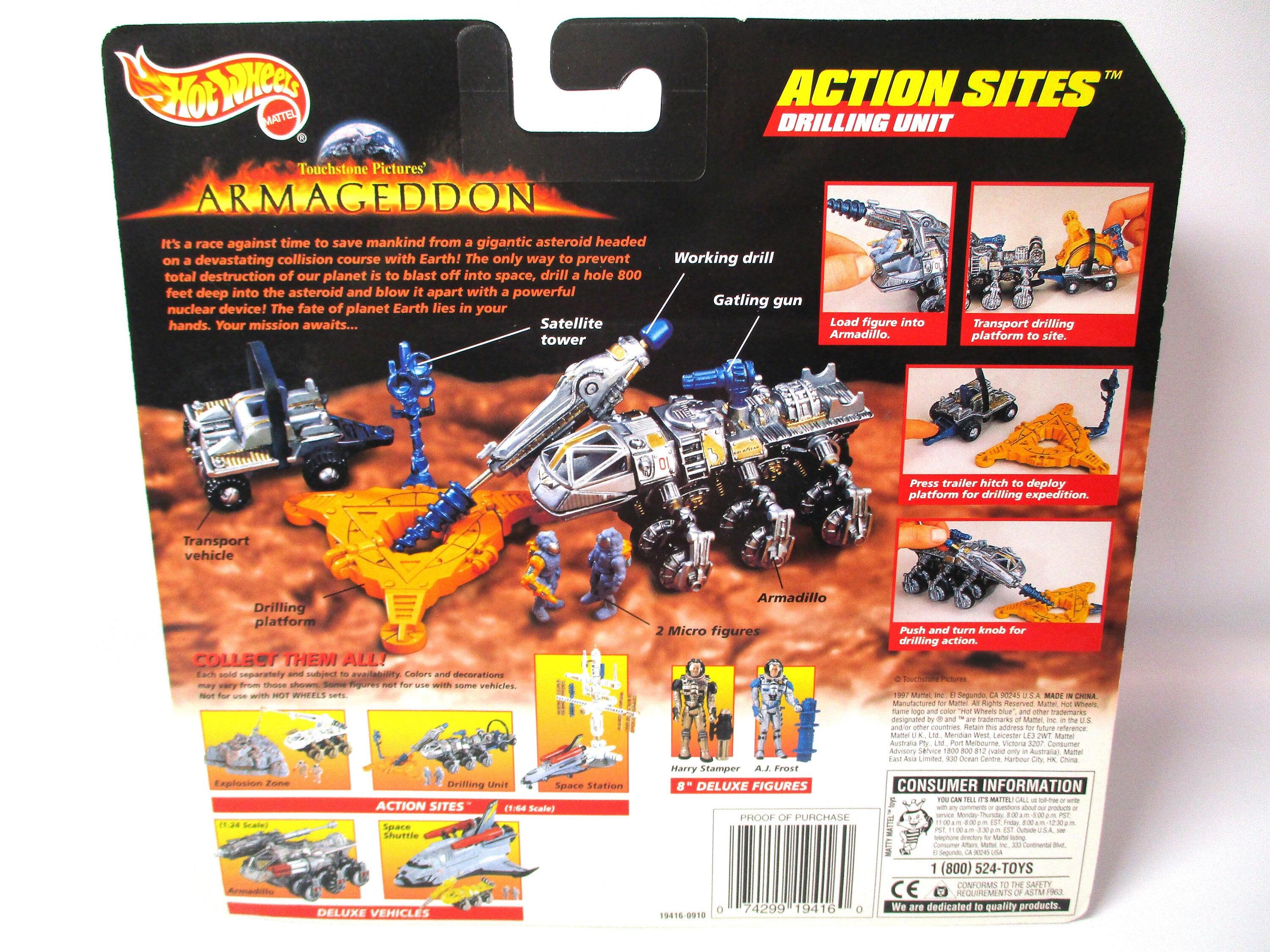 Hot Wheels Armageddon Action Sites Drilling Unit TS2289 - Etsy