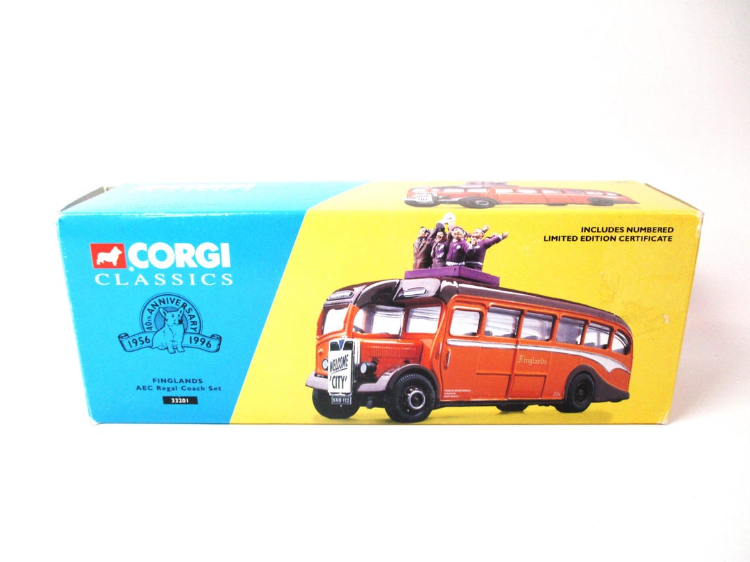Corgi Classics Finglands AEC Regal Coach Set TB2955 - Etsy