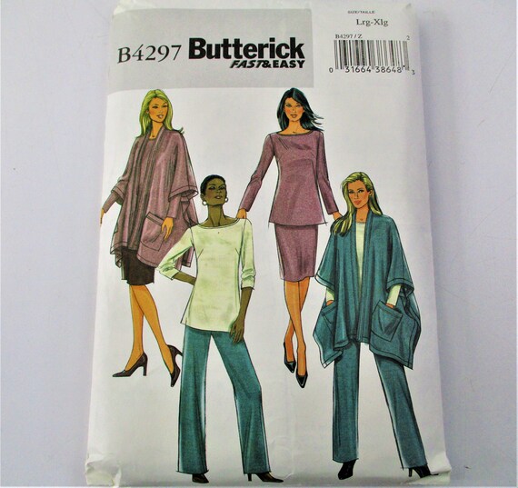 Butterick Misses Jacket Top Skirt and Pants Sewing Pattern - Etsy