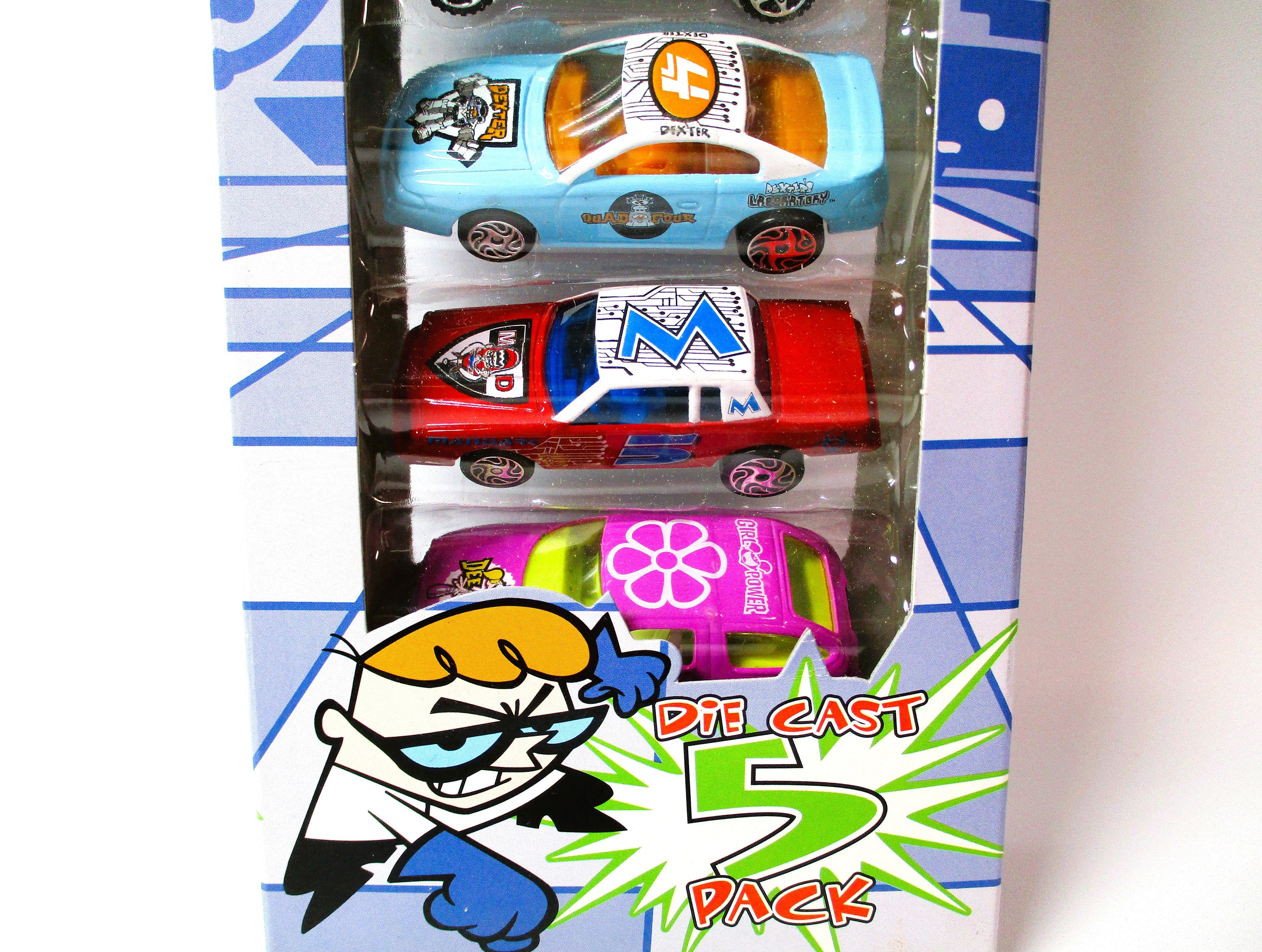 Racing Champions Dexter's Laboratory Street Wheels Five Pack Set TC2258 ...