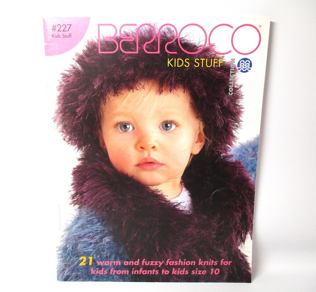 Berroco Kids Stuff Knitting Pattern Book BK2708 - Etsy