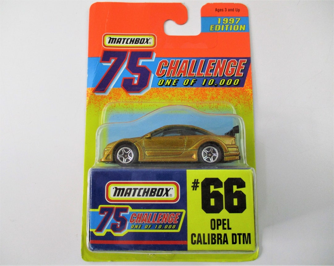 Matchbox Challenge 75 Opel Calibra DTM TC2151 - Etsy