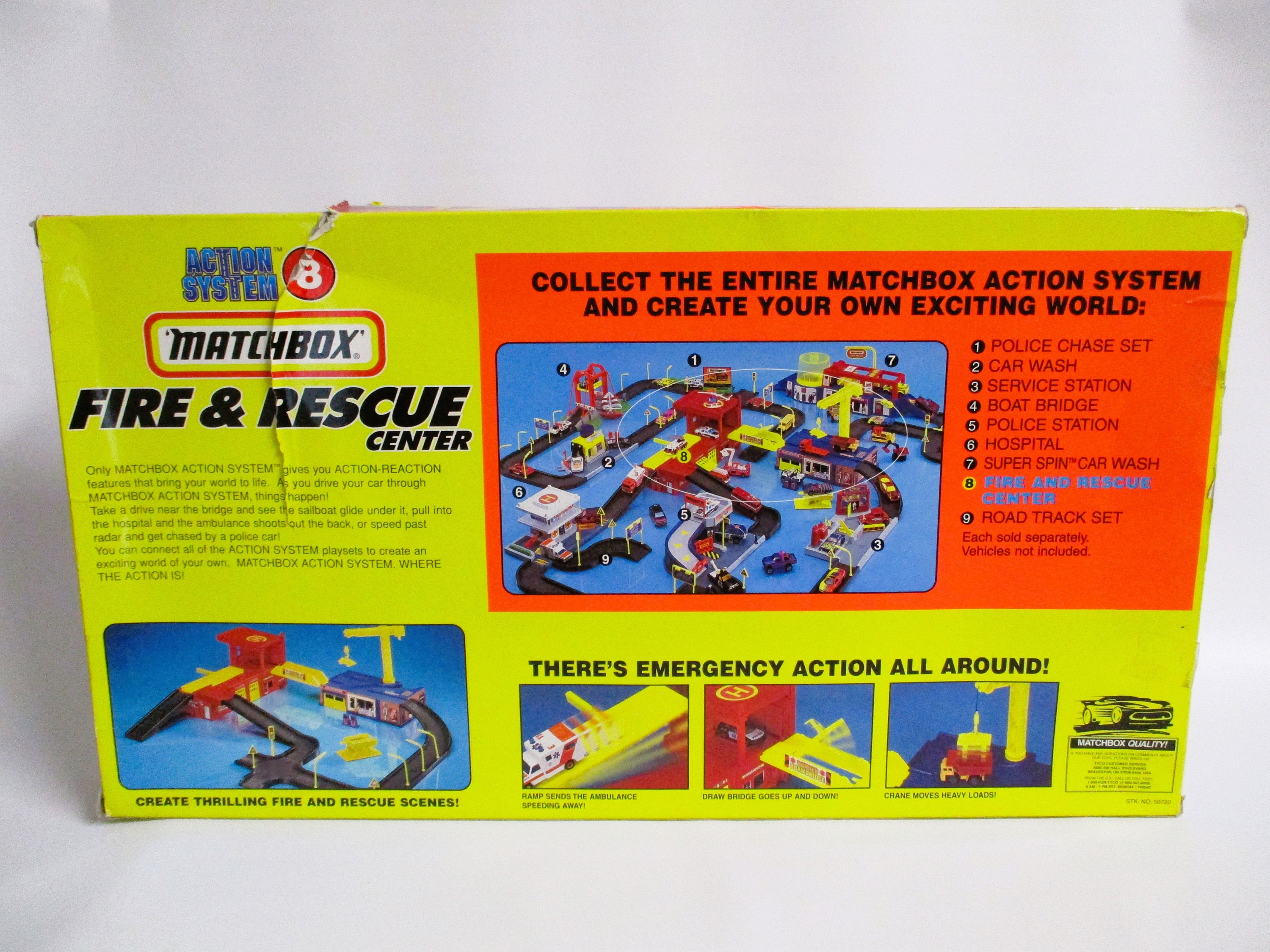 Matchbox Action System Fire and Rescue Center 8 TS2213 - Etsy