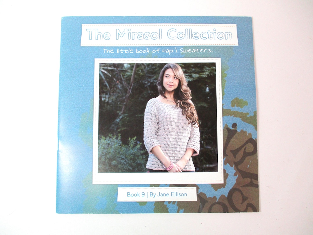 Jane Ellison Mirasol Collection Little Book of Sweaters BK2823 - Etsy