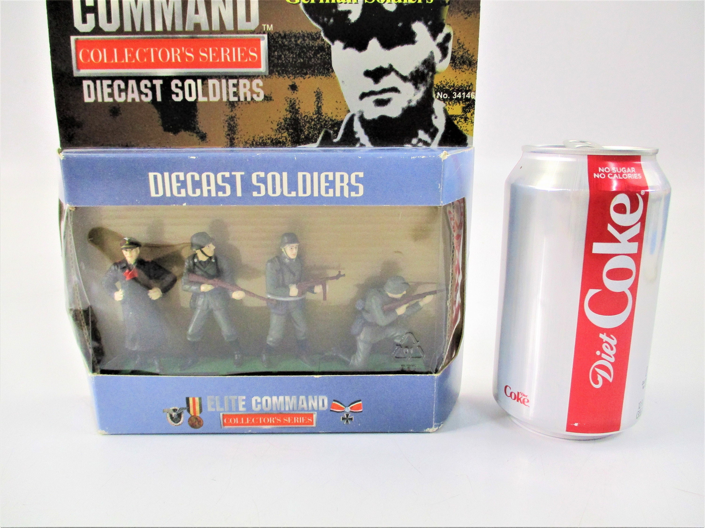 Elite Command Field Marshal Erwin Rommel and German Soldiers Toy Set ...