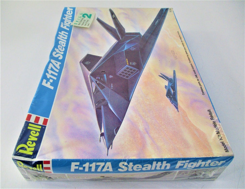 Revell F-117A Stealth Fighter Model Airplane Kit MK1026 - Etsy